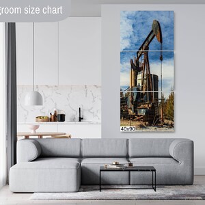 Tulsa Pump Jack Print, Oklahoma Oil Well Art - Etsy