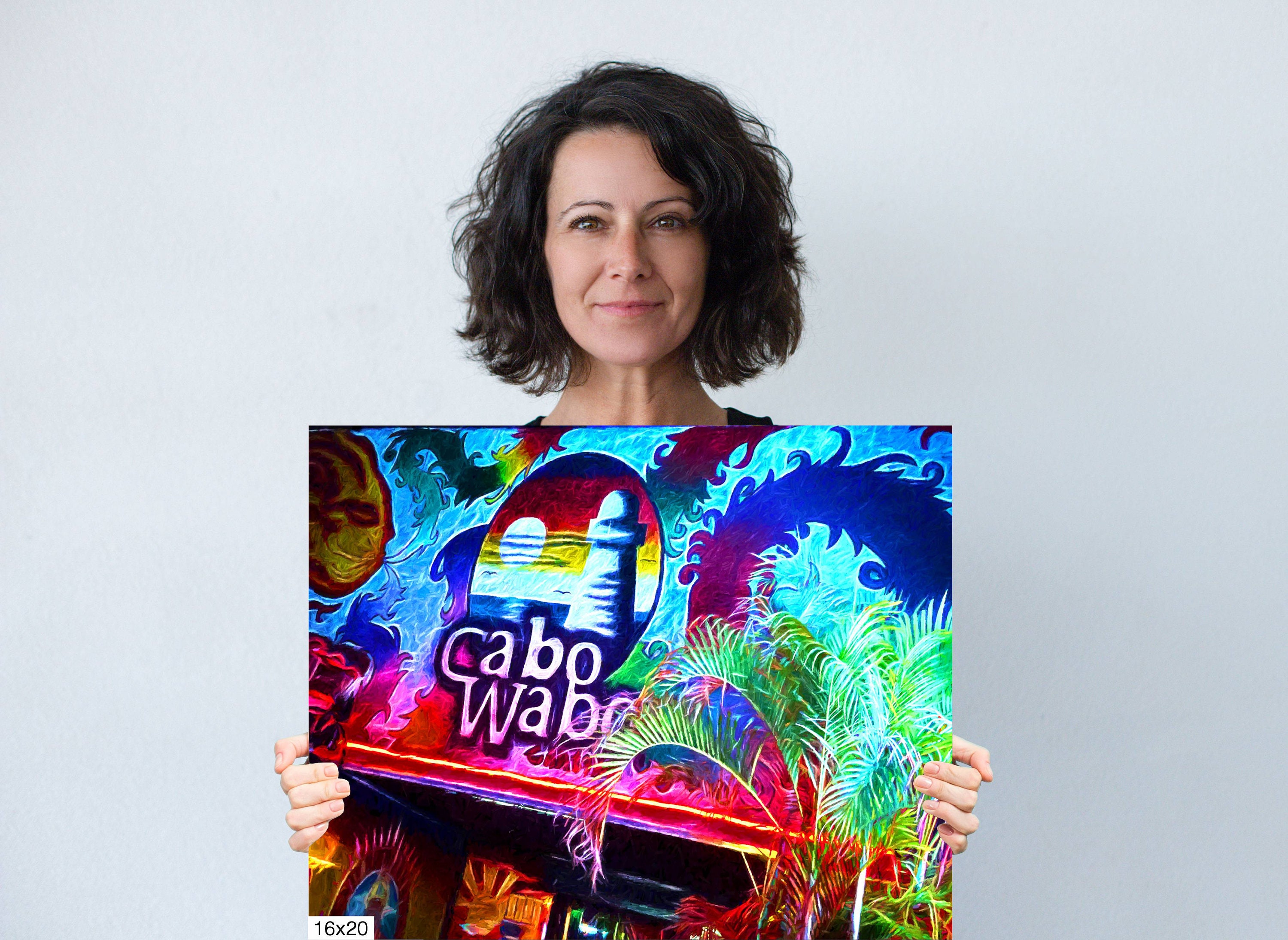 Cabo San Lucas Wall Art, Cabo Wabo Art, Cabo Wabo Wall Art, Los Cabos Art, Cabo Wabo Art Print ...