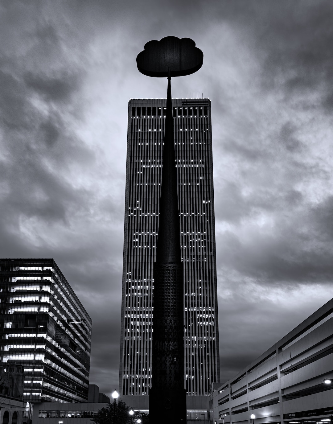 Tulsa Oklahoma Skyline Wall Art, Tulsa Skyline Art, Tulsa Art Print ...