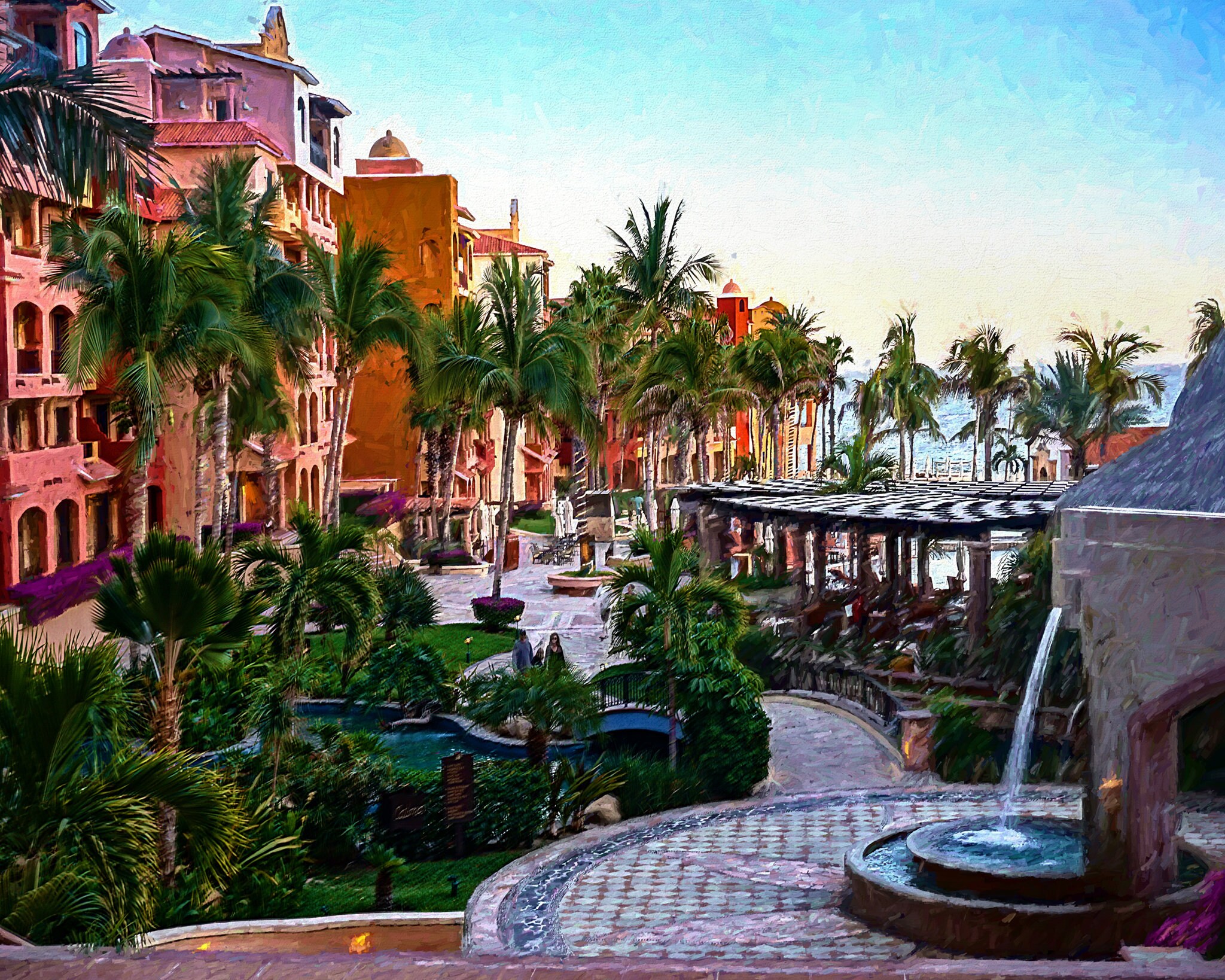 Cabo San Lucas Art, Playa Grande Art, Playa Grande Canvas Print, Cabo ...