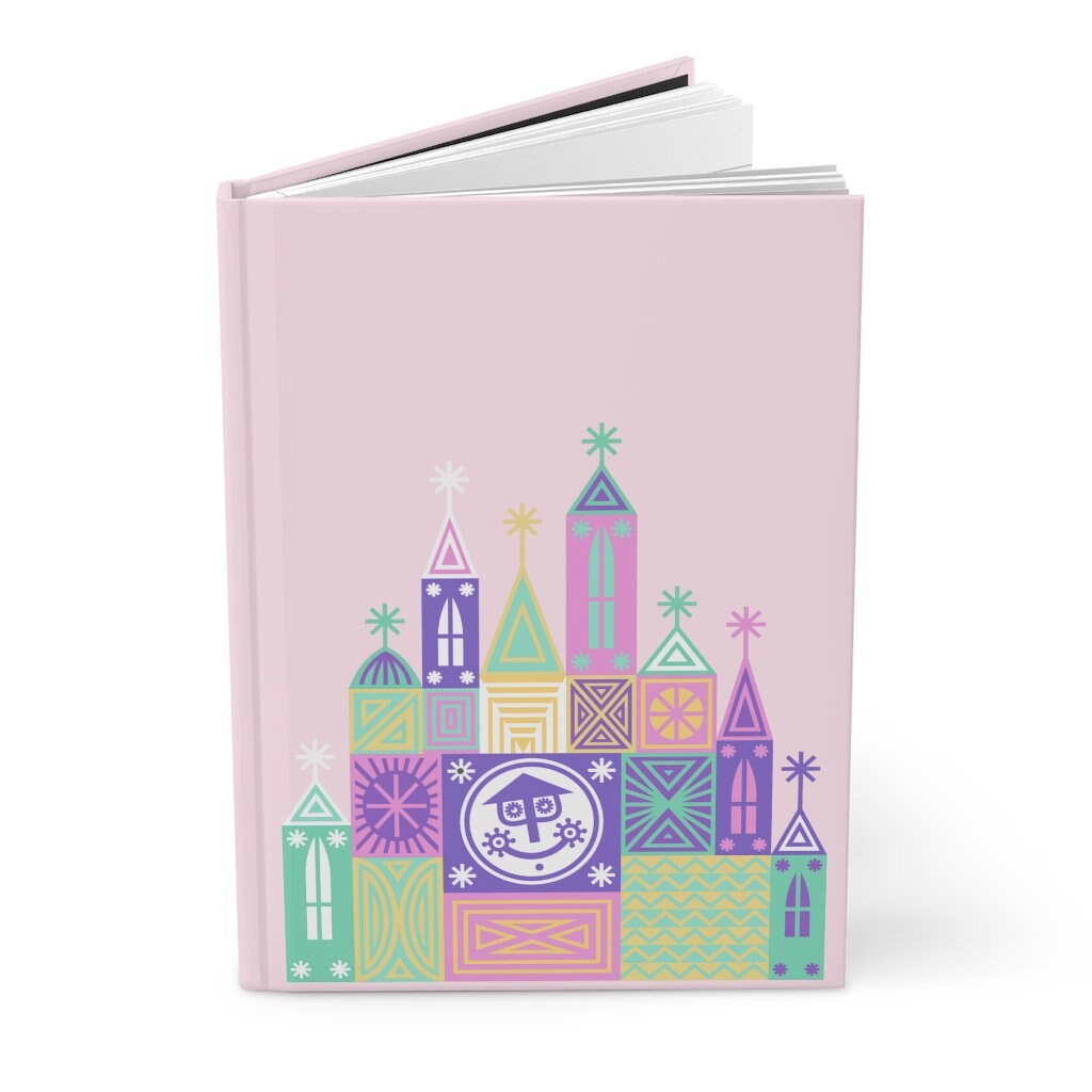 Cute Disney Journal Disney Trip Planner It's a Small World Notebook ...