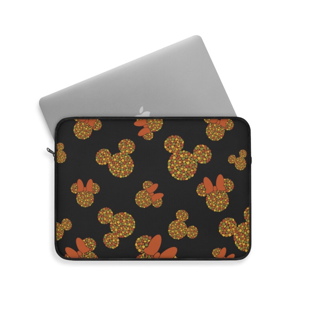 Disney Fall Laptop Sleeve, Mickey Mouse Fall Leaves Laptop Sleeve ...