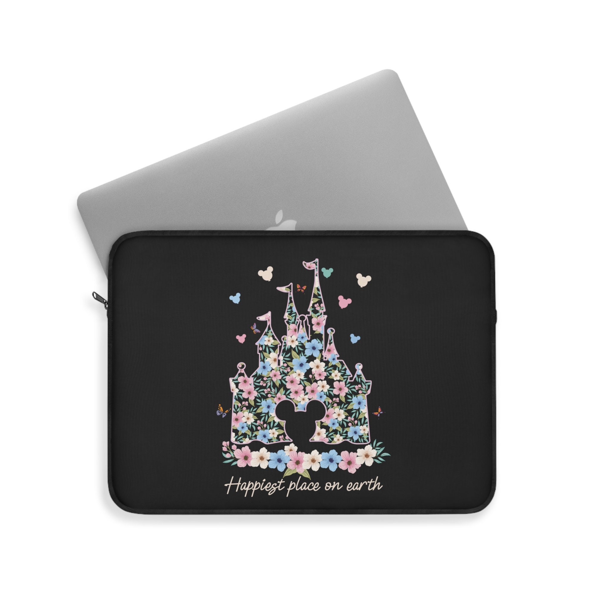 Disney Laptop Sleeve Magic Kingdom Laptop Sleeve Mickey Mouse Laptop ...