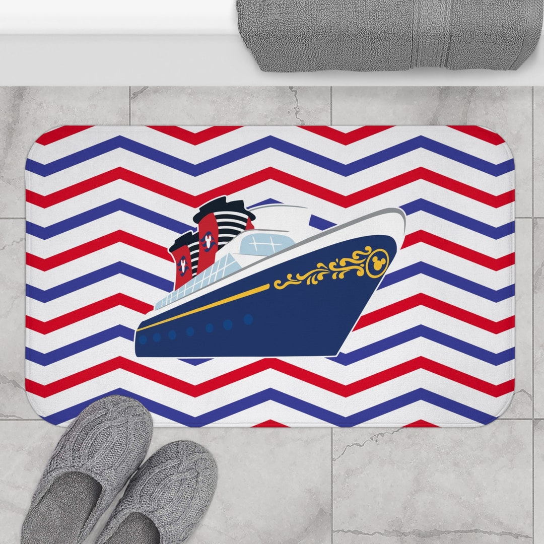 Disney Wish Bath Mat Mickey Mouse Bathroom Decor Subtle Mickey Decor ...