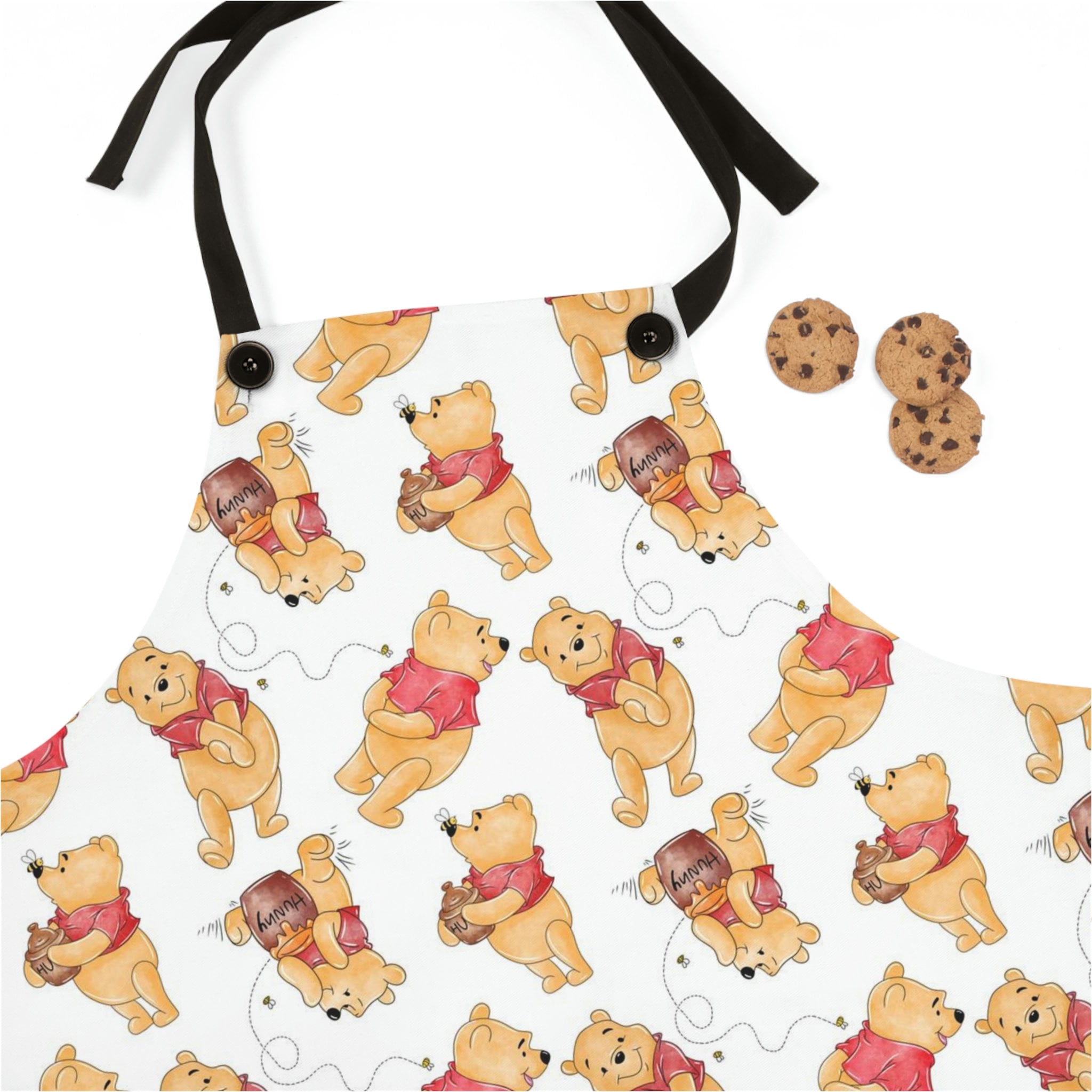 Winnie the Pooh Cute Apron, Disney Apron, Cooking Apron, Disney Kitchen ...