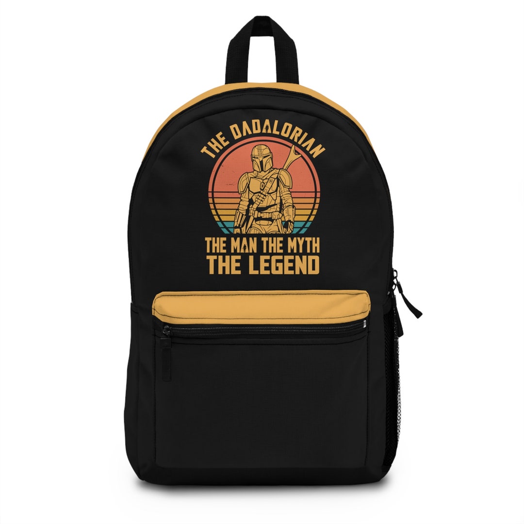 Star Wars Dad Backpack Star Wars Bag Mandalorian Bag for Dad Disney ...