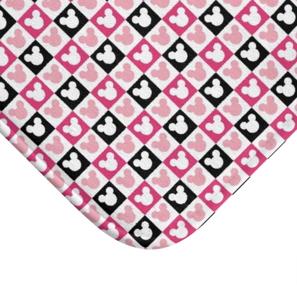 Minnie Mouse Bath Mat Minnie Mouse Bathroom Decor Minnie - Etsy