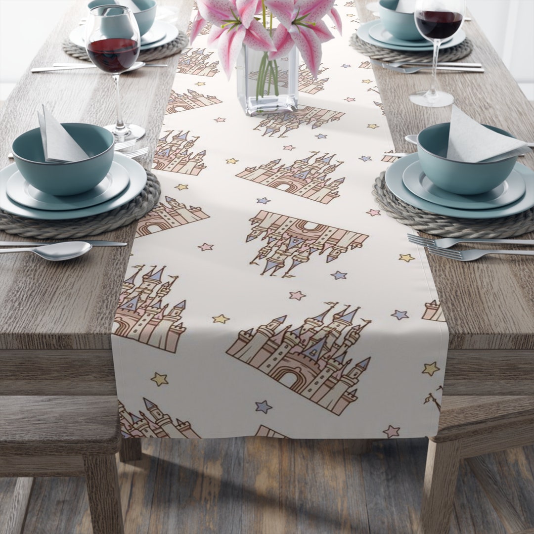 Disney Table Runner Disney Kitchen Decor Mickey Mouse Table Runner ...