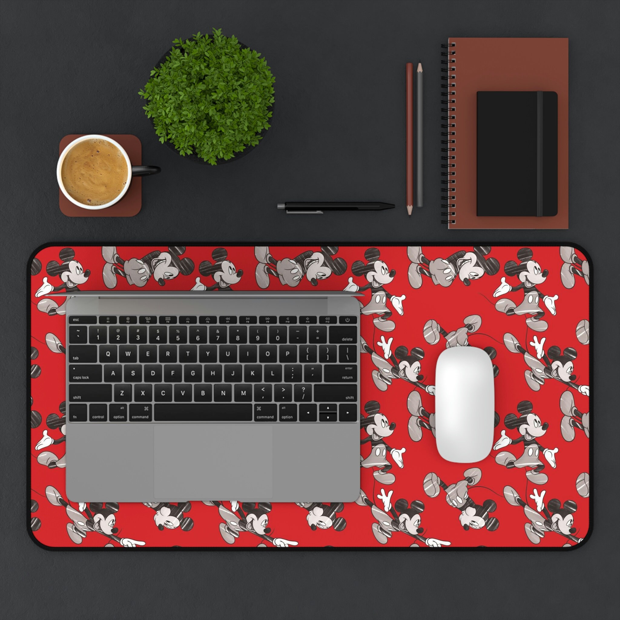 Retro Disney Desk Mat, Magic Kingdom Office Supply, Mickey Home Decor ...