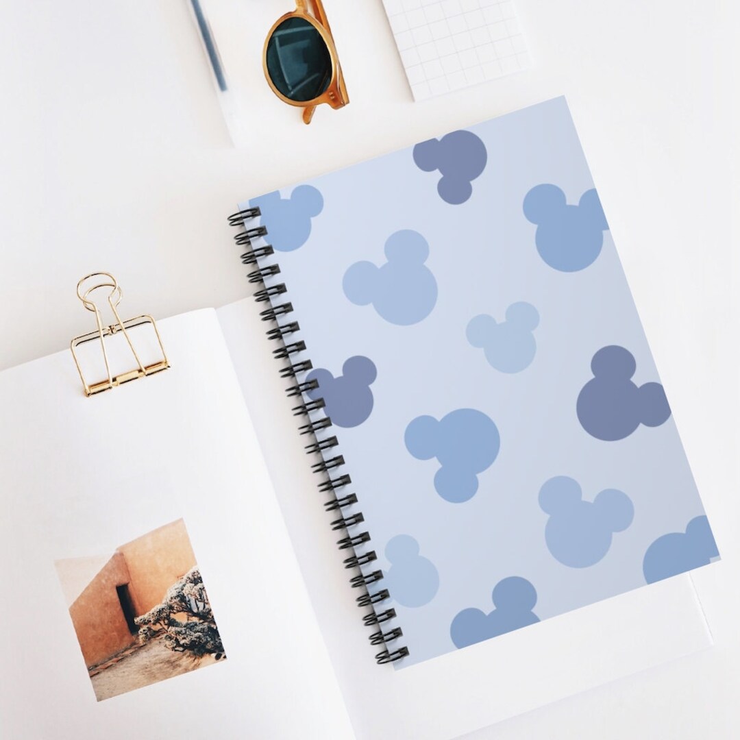 Mickey Mouse Spiral Notebook - Disney Office Supply - Mickey Mouse ...