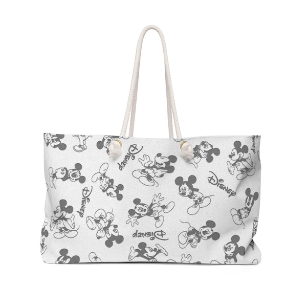 Mickey Mouse Weekender Bag - Etsy
