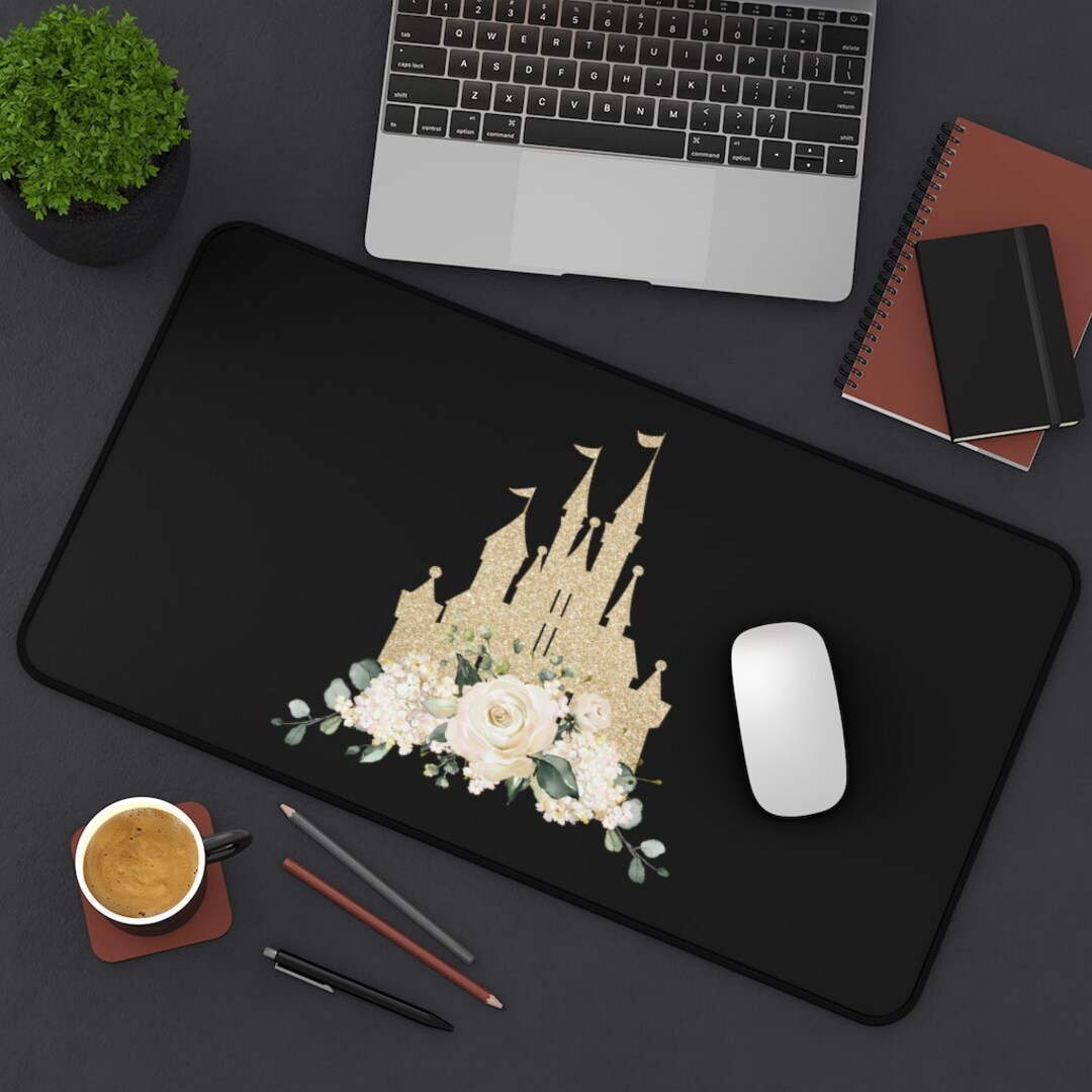 Disney Desk Mat - Magic Kingdom Office Supply - Mickey Home Decor ...