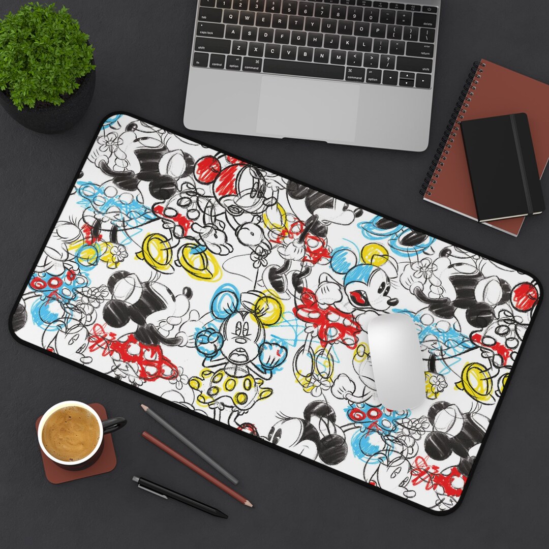 Disney Desk Mat Main Street Office Supply Mickey Home Decor Disney Home ...