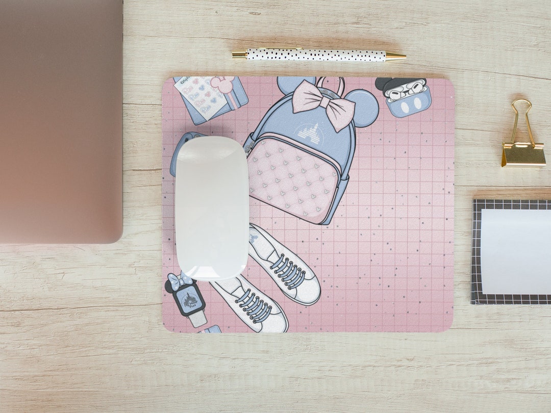 Minnie Mouse Pad - Minnie Mouse Office Supplies - Minnie Mouse Decor ...