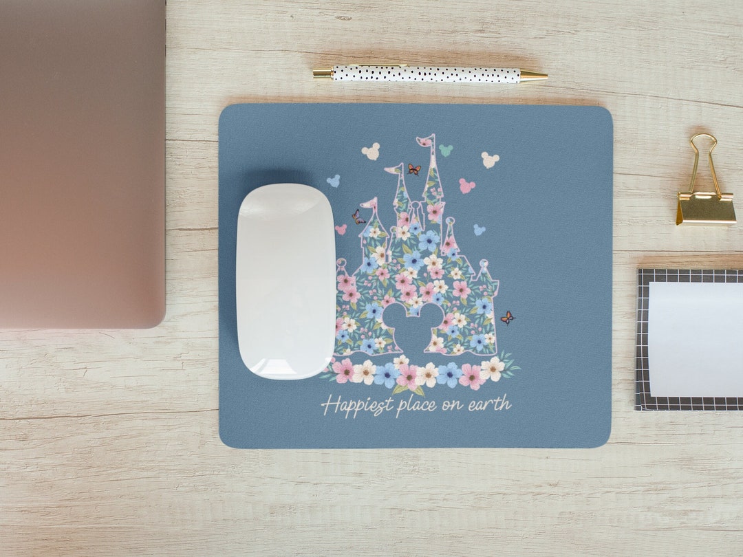 Disney Mouse Pad Disney Office Supplies Disney Magic Kingdom Decor ...