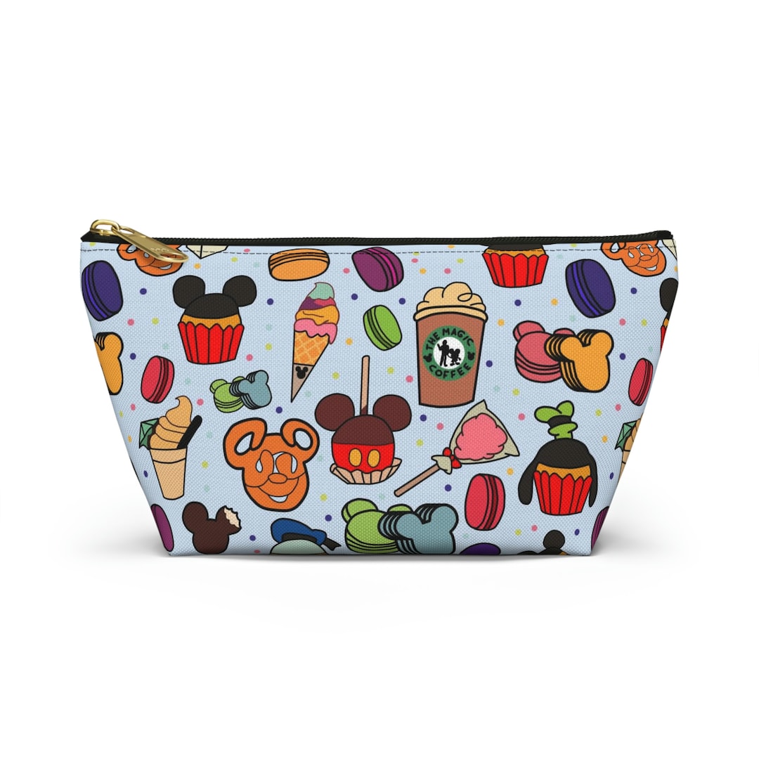 Disney Snacks Accessory Pouch, Disney Pencil Case, Subtle Disney Travel ...
