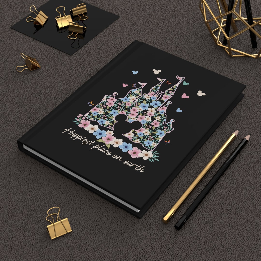 Cute Disney Journal Disney Trip Planner Magic Kingdom Notebook Disney ...
