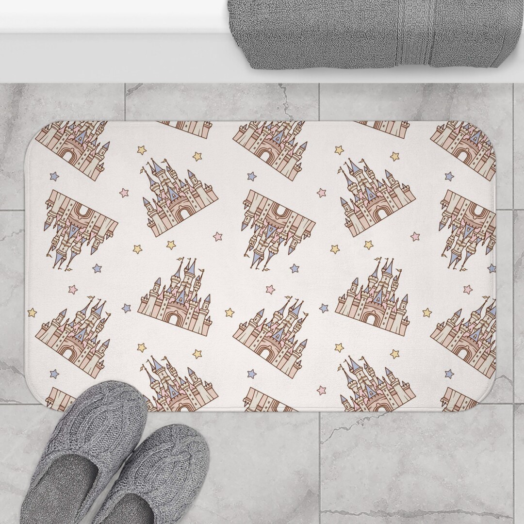 Disney Bath Mat Disney Bathroom Decor Mickey Mouse Bath Rug Decor ...