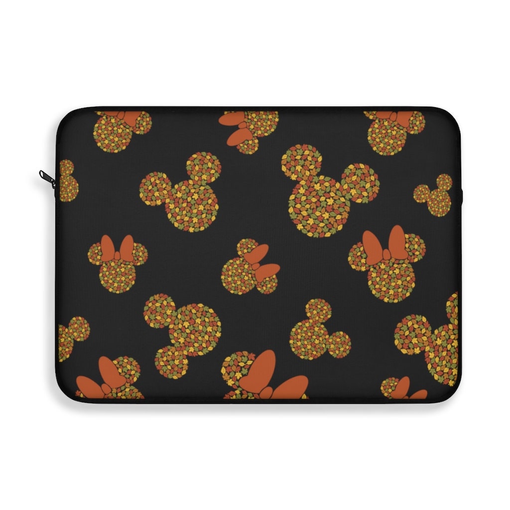 Disney Fall Laptop Sleeve Mickey Mouse Fall Leaves Laptop - Etsy