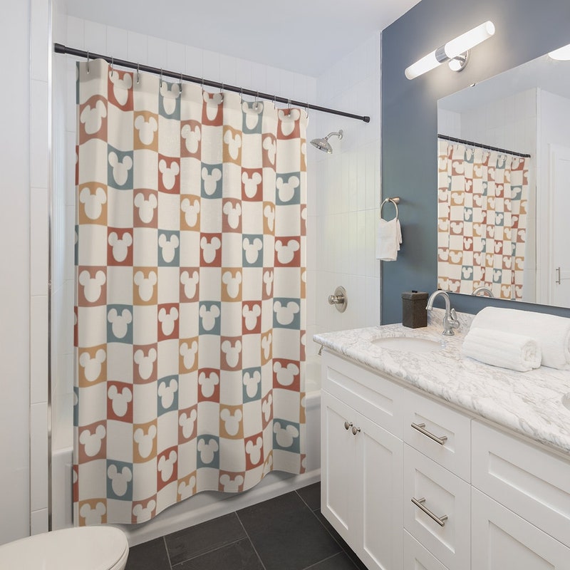 Custom Curtains Mickey - Etsy