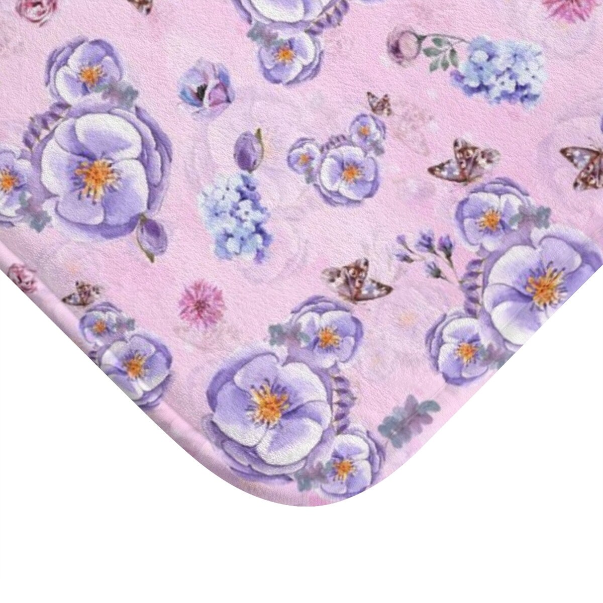 Flowers Mickey Mouse Disney Bath Mat, Disney Bathroom Decor sold by ...