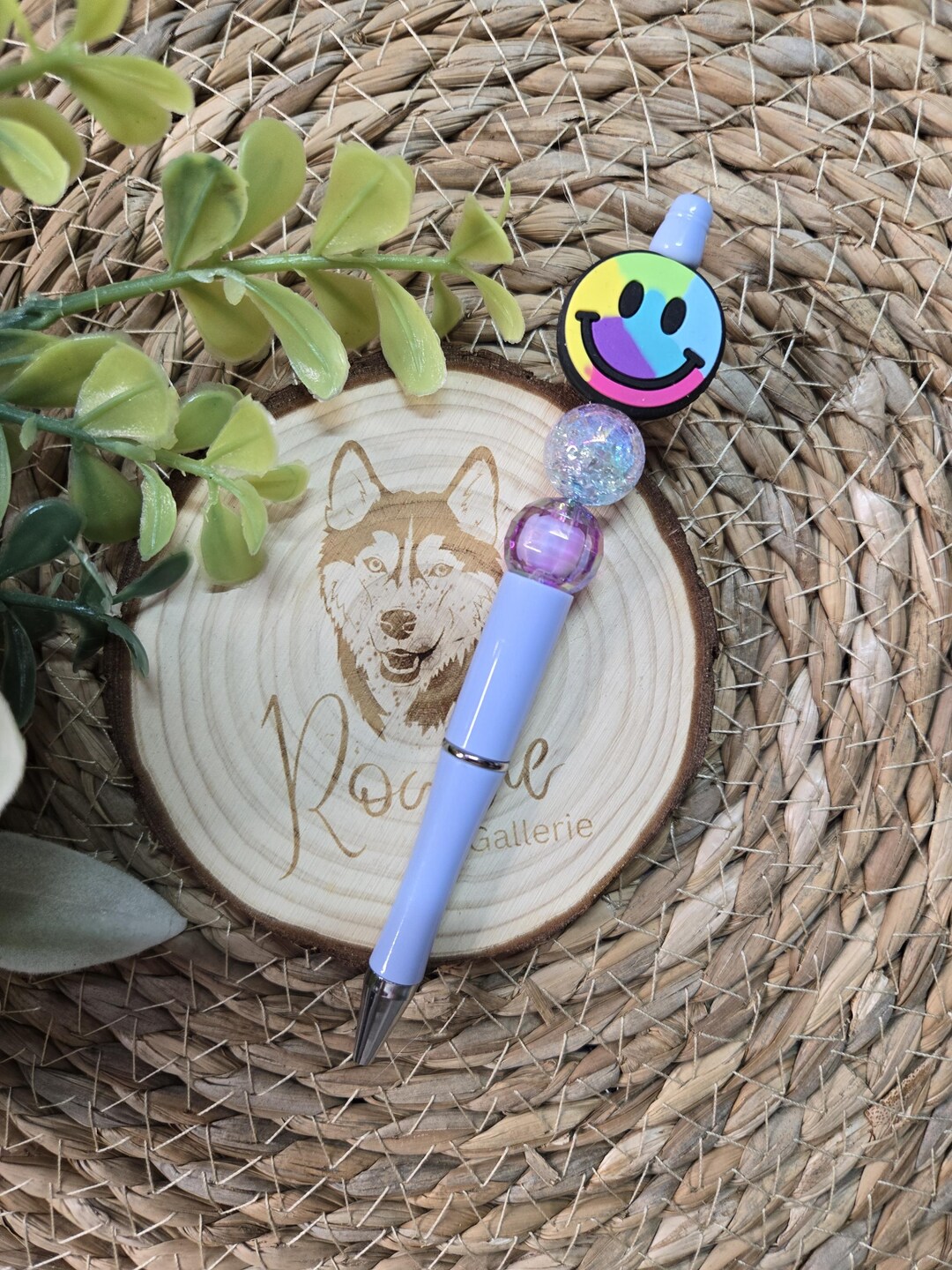 Tie-dye Smiley Face Pen - Etsy