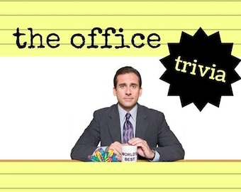 The Office Trivia Name Game PDF Instant Digital Printable - Etsy