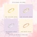 Gold Croissant Ring for Women | Chunky Statement Stacking Band | 18K ...