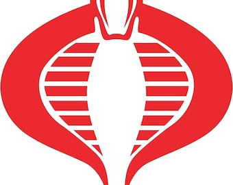 Cobra Vinyl Decal - Etsy