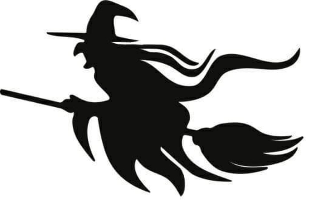 Witch Decal Vinyl - Etsy