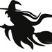 Witch Decal Vinyl - Etsy