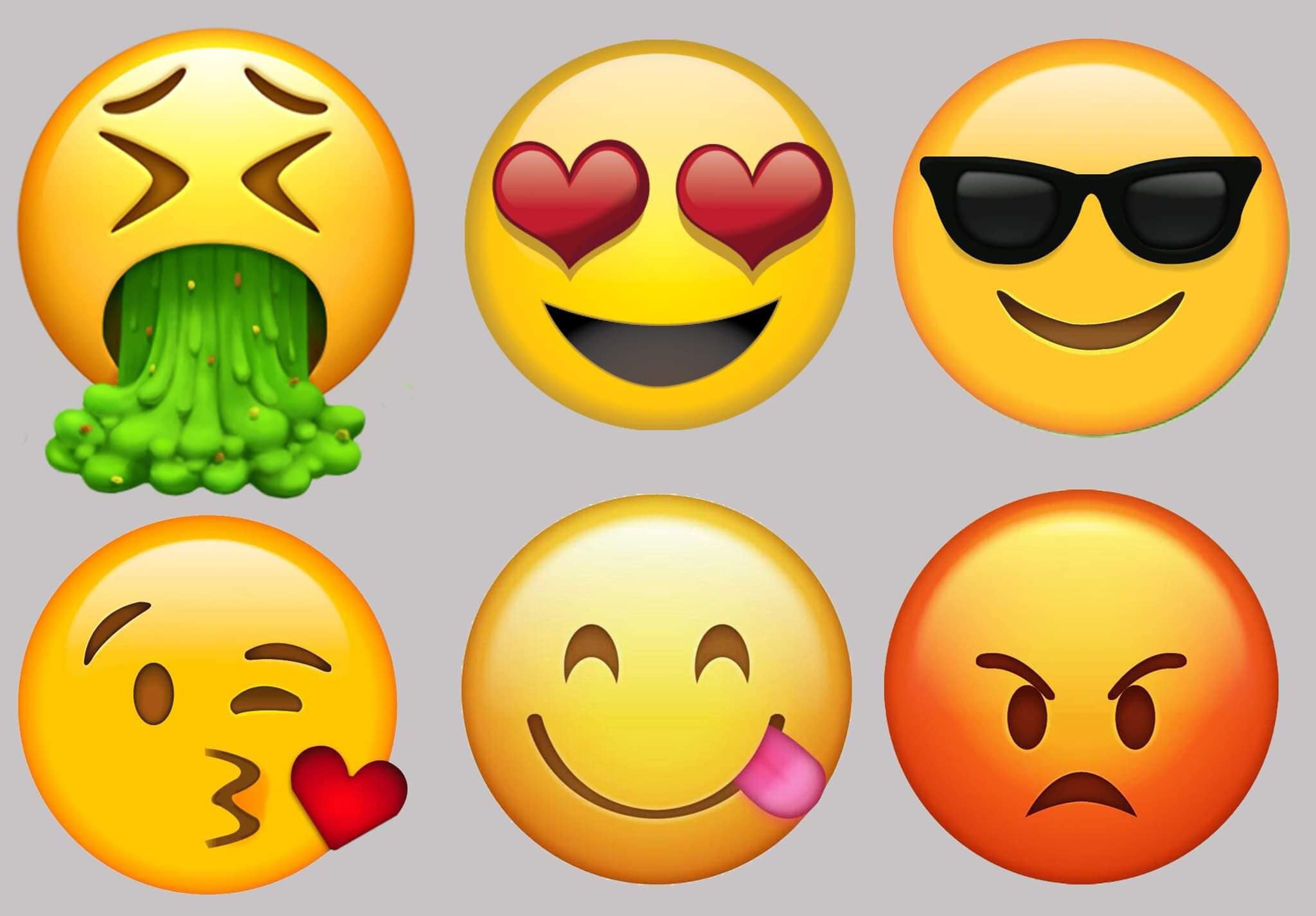 Emoji Stickers Vinyl - Etsy