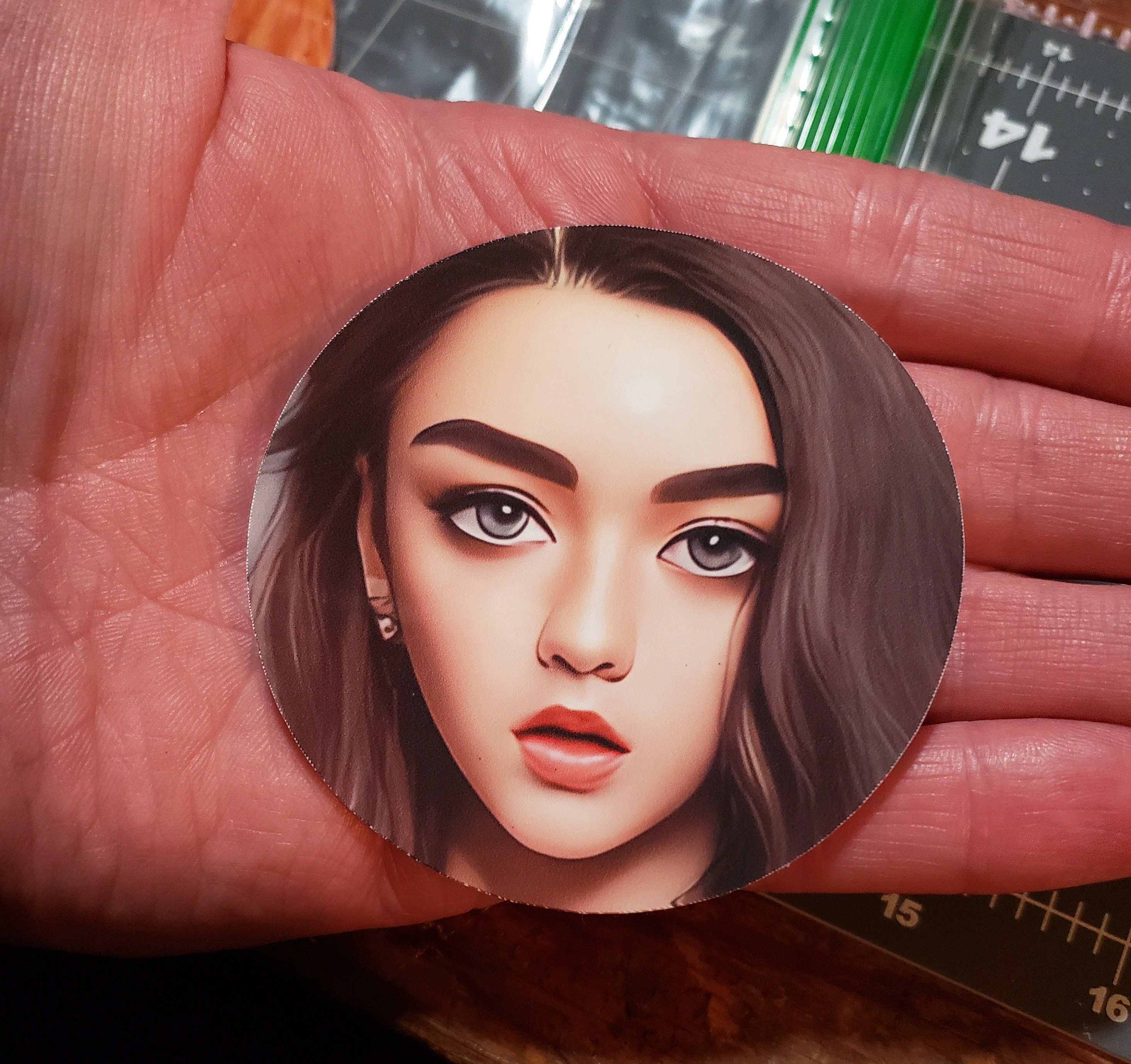 Sexy Famous Female Stickers | Etsy