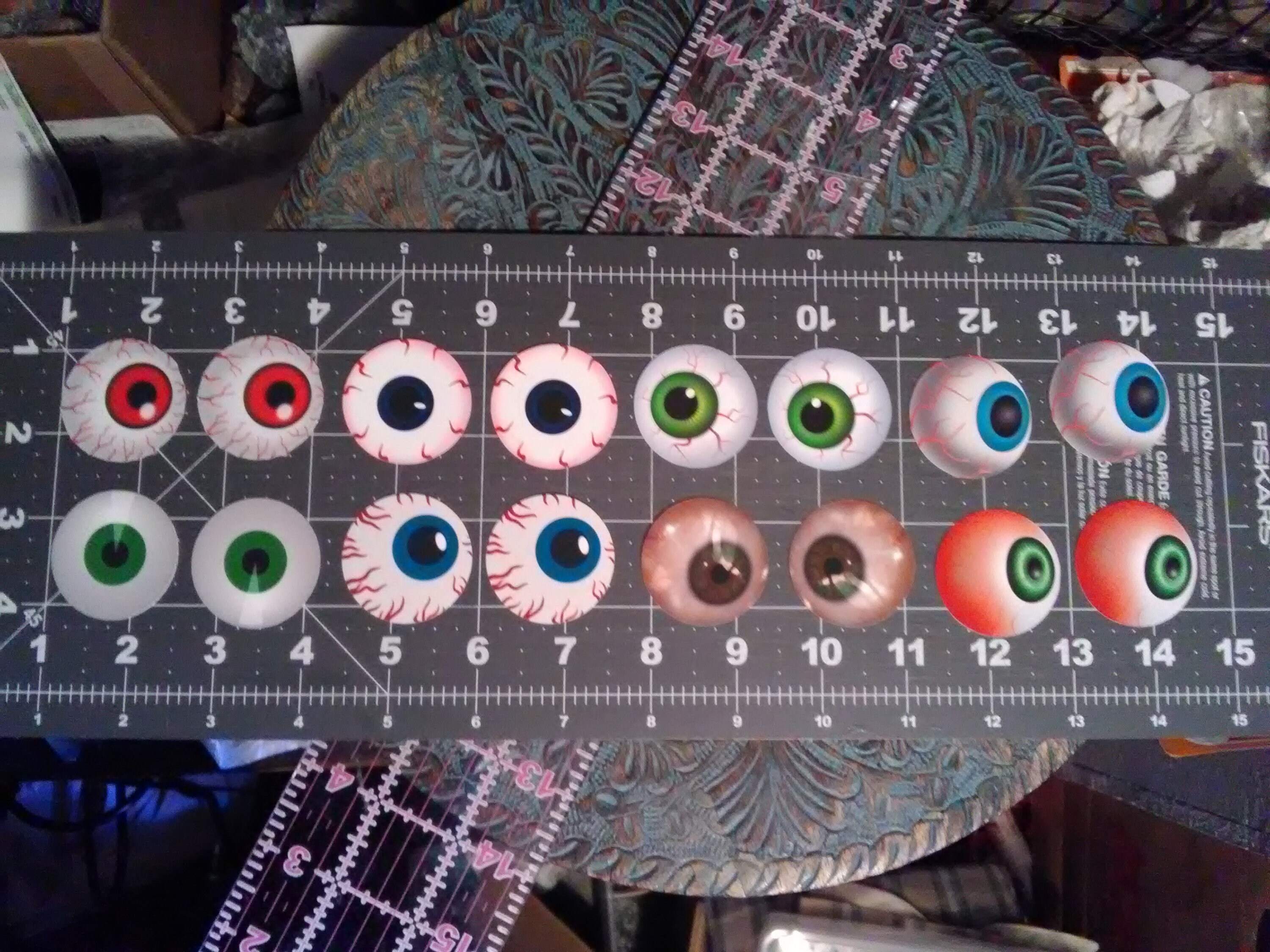 1.5" Vinyl Eyeball Stickers - Etsy