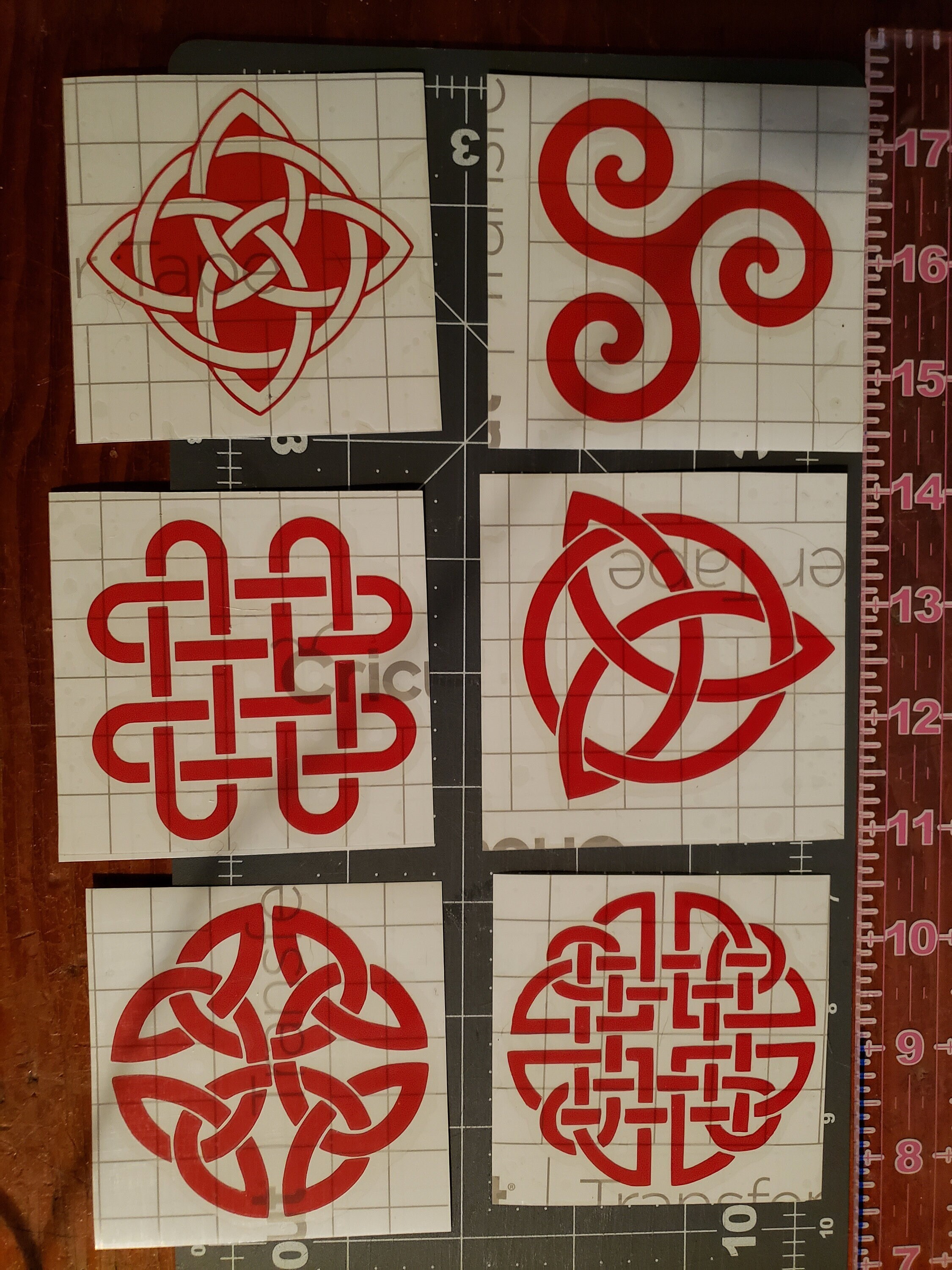 Pagan Symbol Vinyl Decals - Etsy