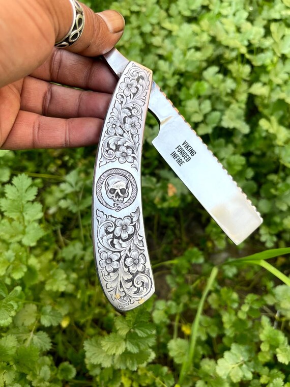 Custom Shaving Razor Engraved Knife Personalized Razor - Etsy