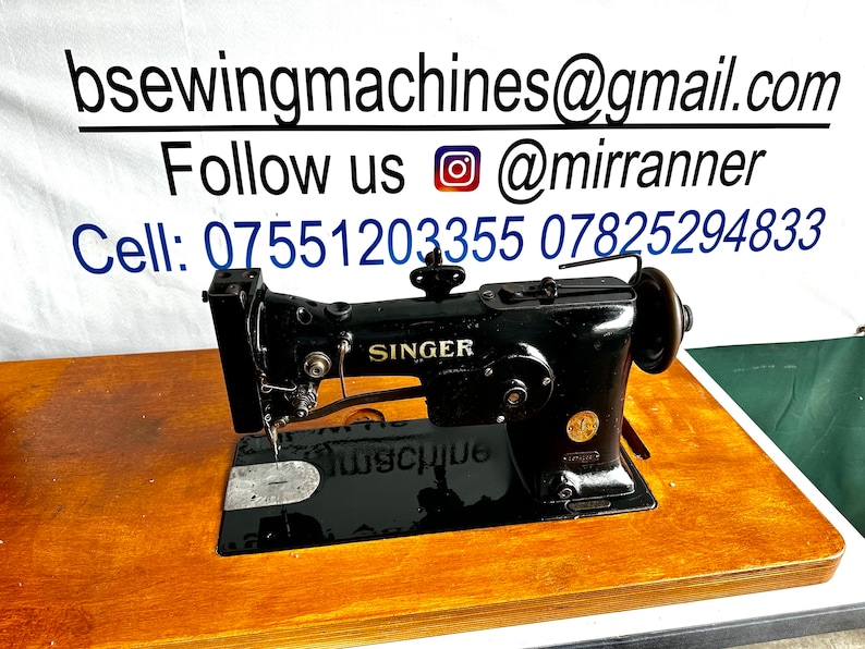 Singer 107w102 Vintage Irish Embroidery Sewing Machine Head & Knee ...