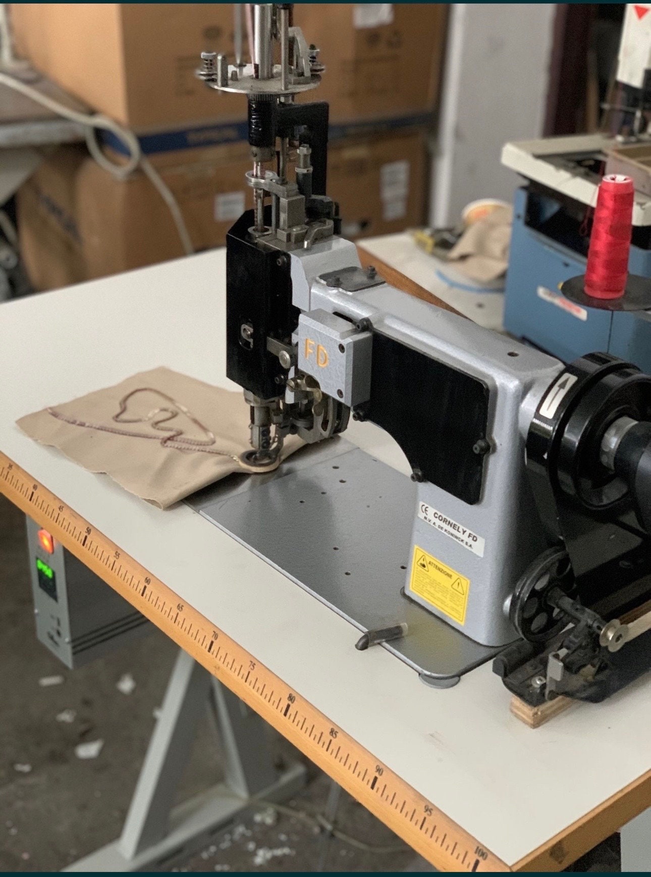 Cornely FD Sequen Embroidery Machine 100% Genuine - Etsy