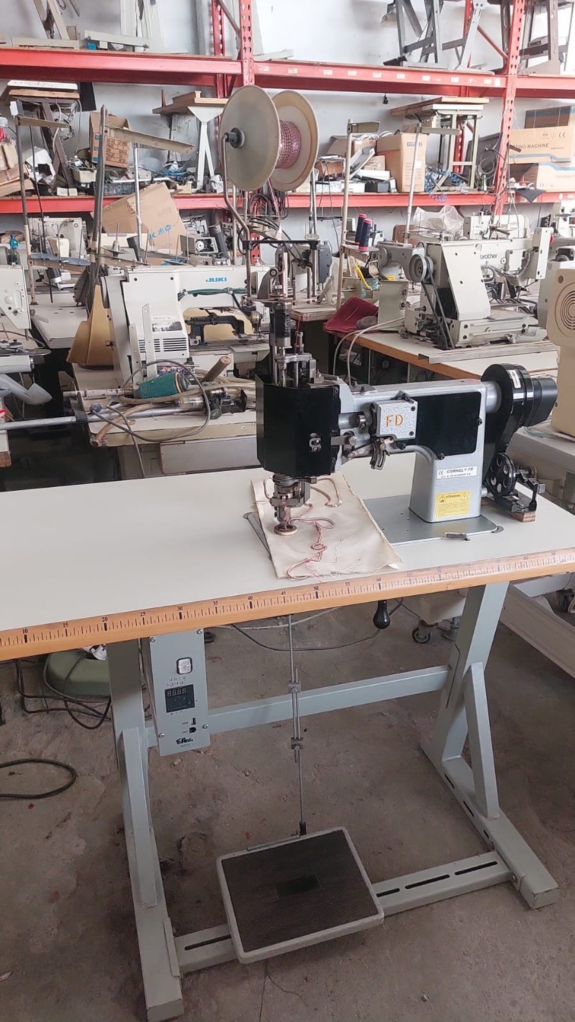 Cornely FD Sequen Embroidery Machine 100% Genuine - Etsy