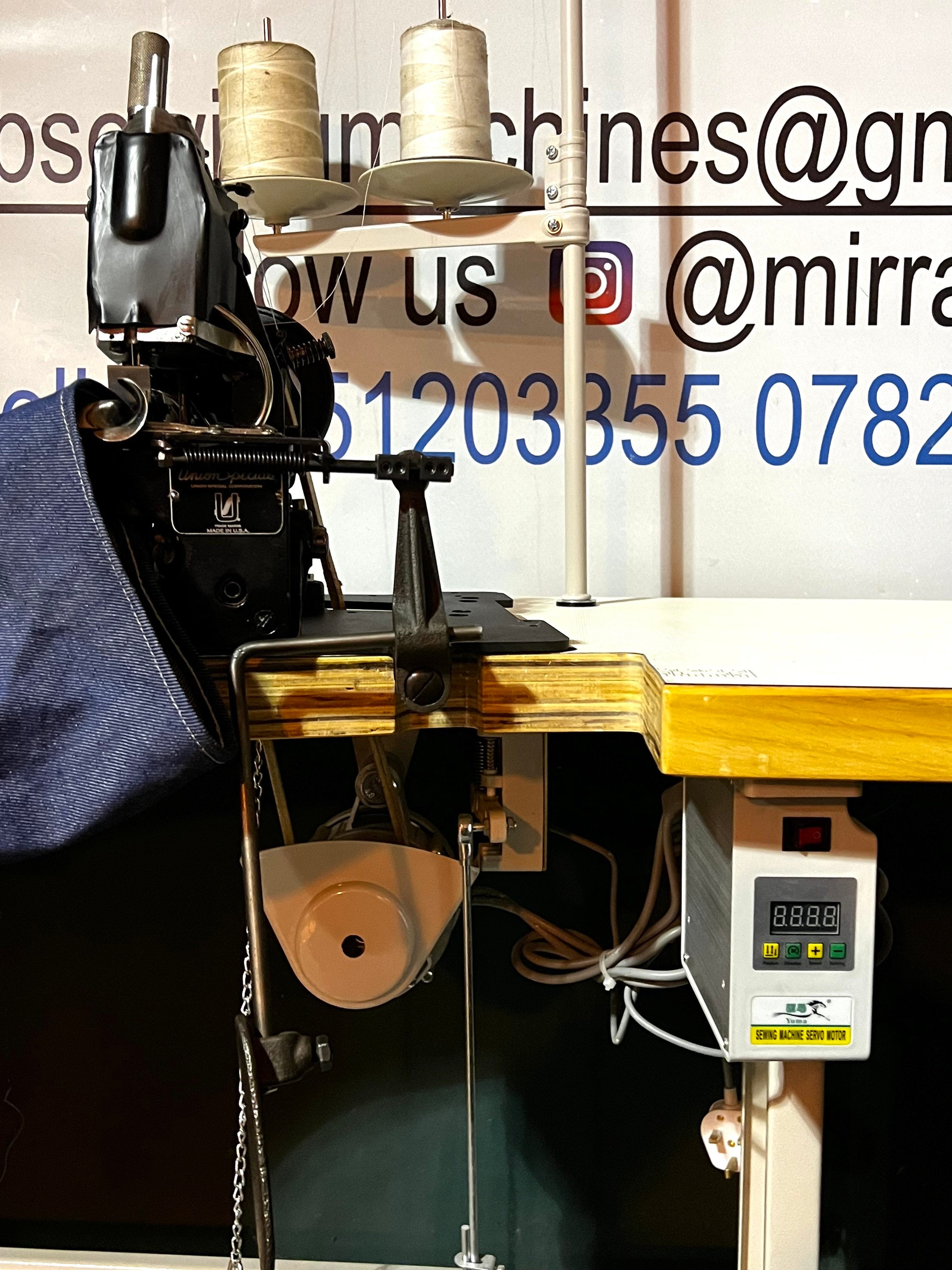 Union Special 43200G Bulldog Chain Stitch for Roping Effect Denim ...