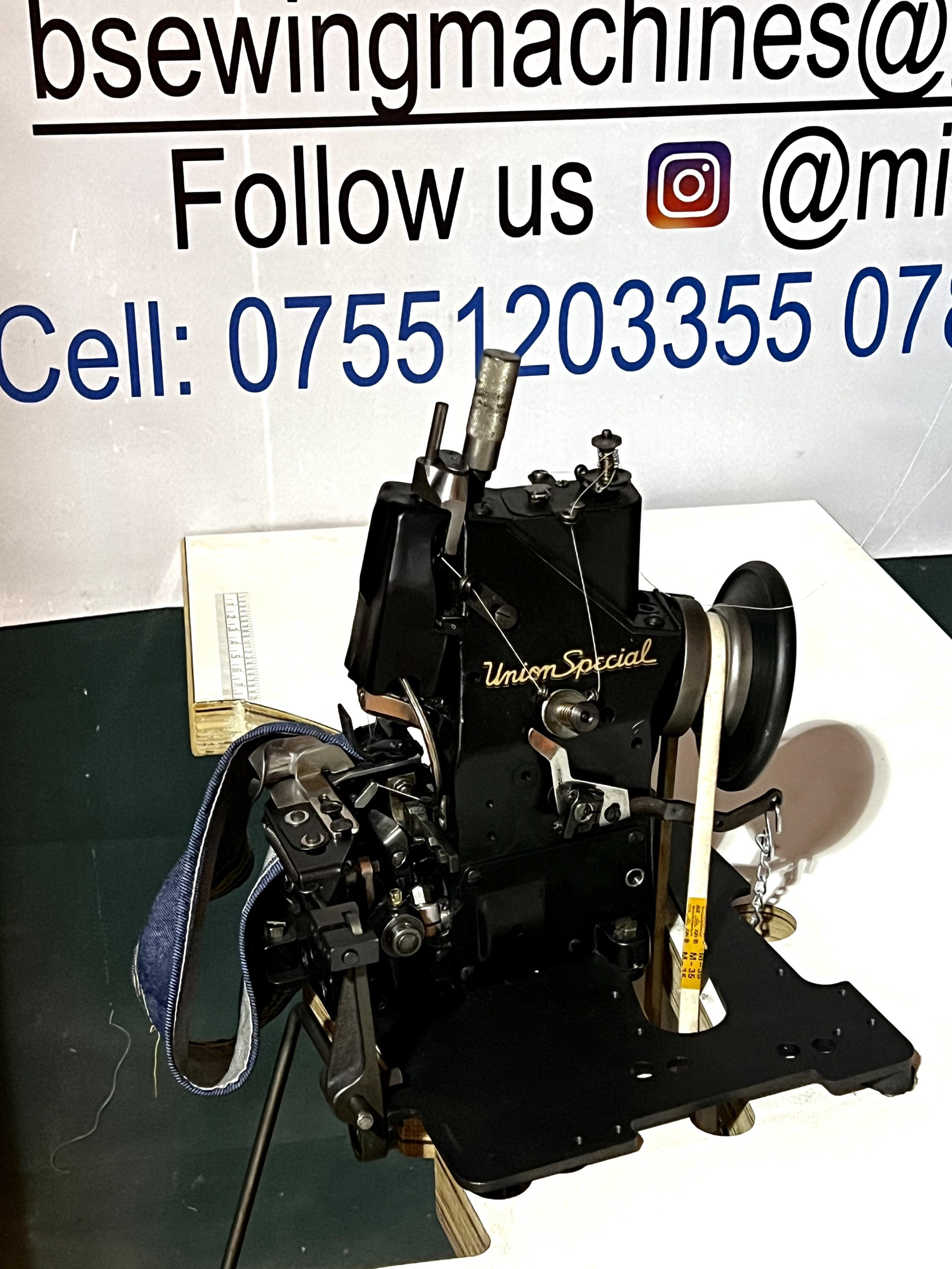 Union Special 43200G Bulldog Chain Stitch for Roping Effect Denim ...