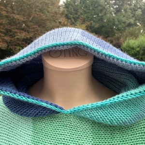 Knitting Machine Pattern - Hoodie Sweater - Addi, Sentro 48 46 Pin ...