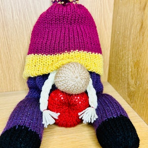 Circular Knitting Machine Valentine Gonk Gnome Pattern - Addi, Sentro ...