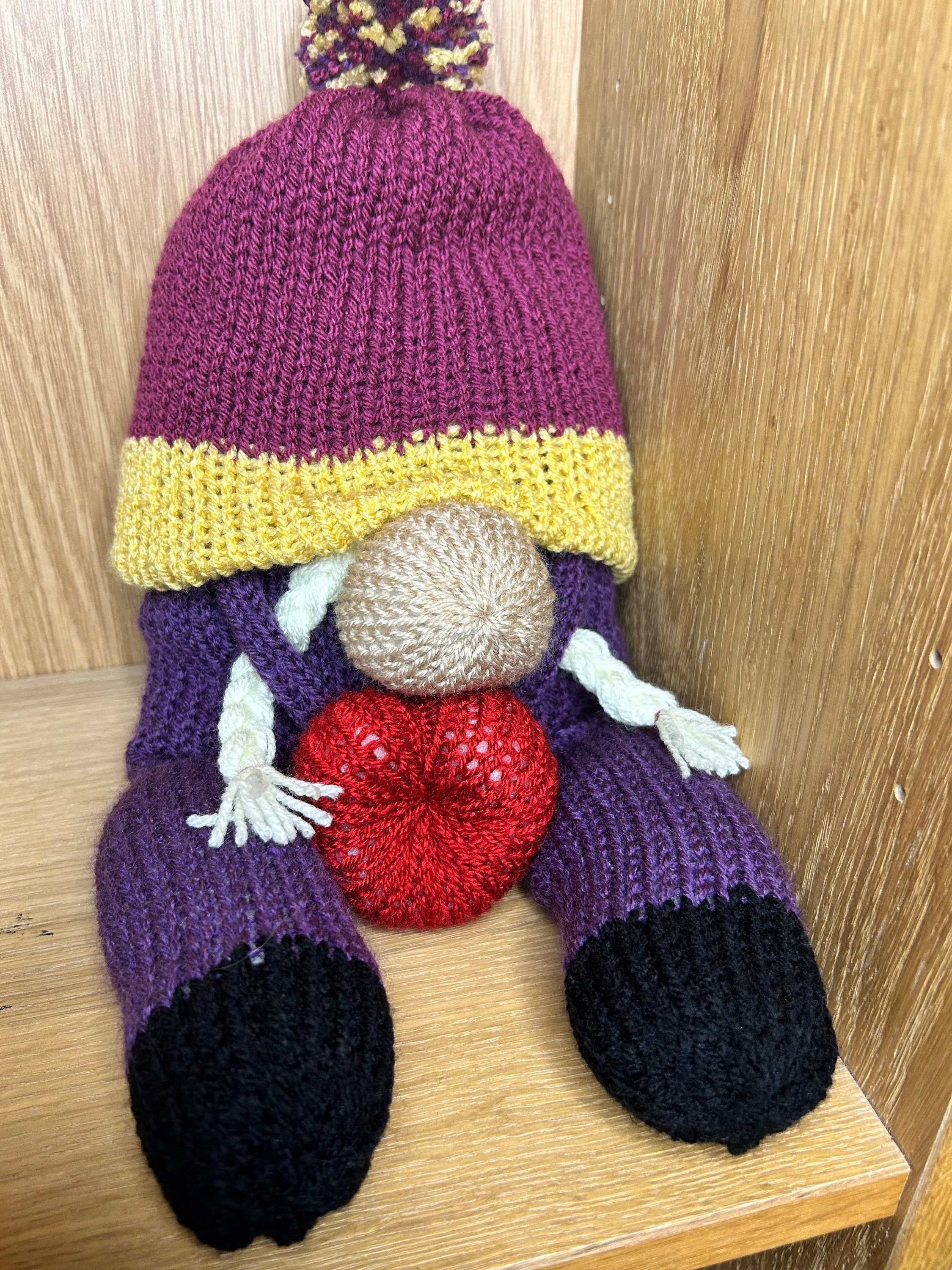 Circular Knitting Machine Valentine Gonk Gnome Pattern - Addi, Sentro ...