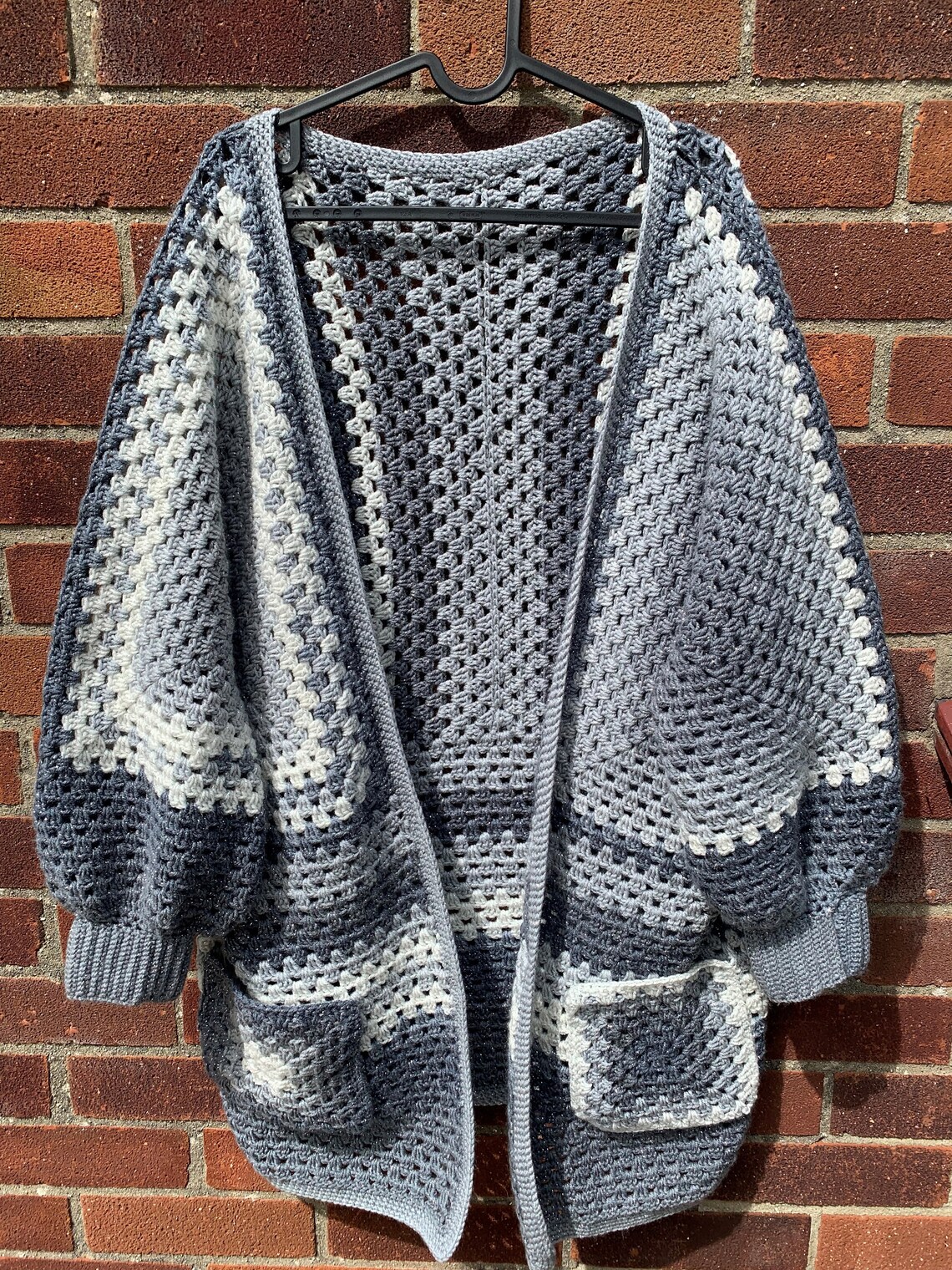 Granny Hexagon Cardigan Crochet Pattern Easy Beginner - Etsy