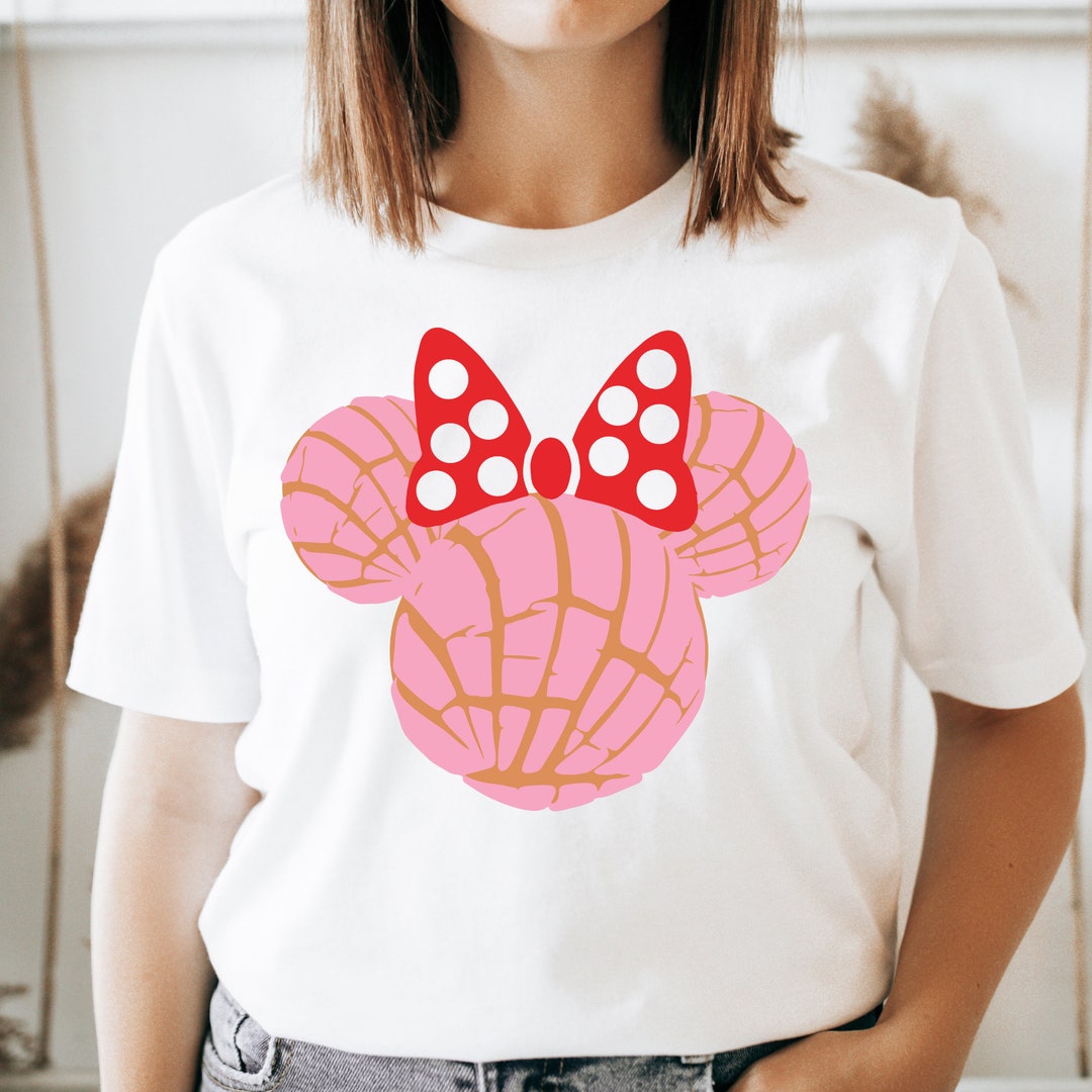 Concha Minnie Mouse Minnie Mouse Inspired Shirt Mexican - Etsy
