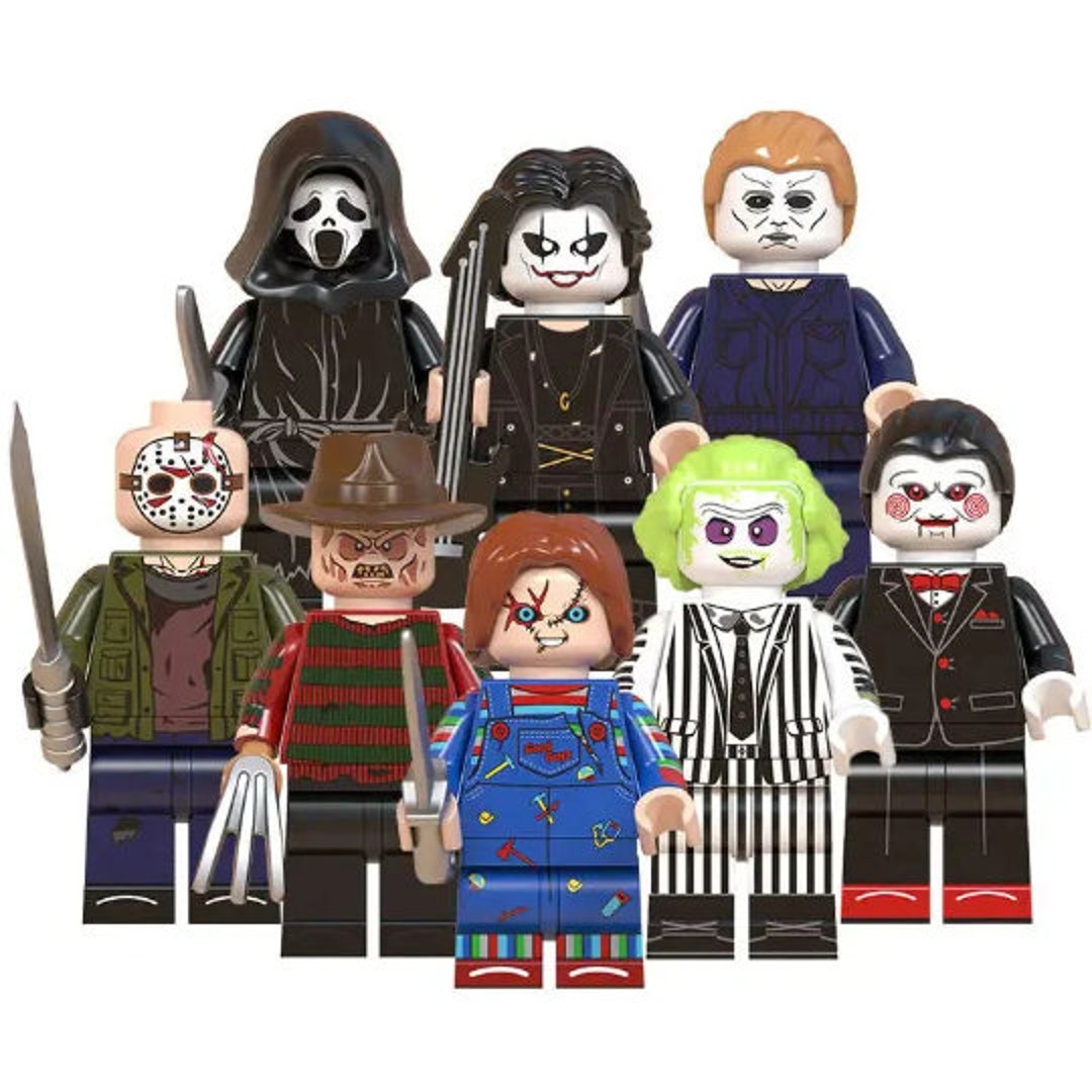 Custom Horror Minifigures Horror Movie Horror Characters - Etsy UK