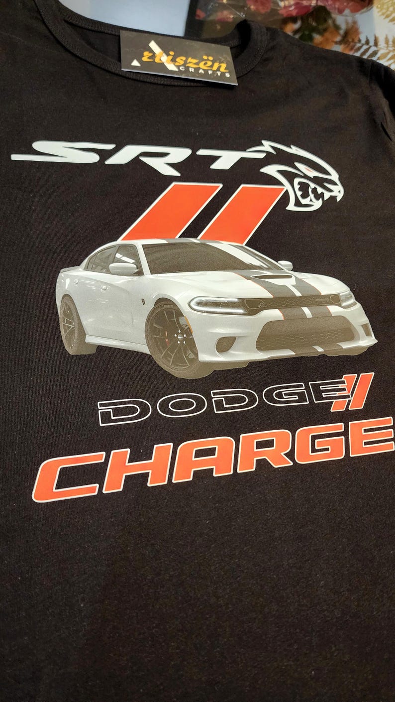 Dodge Charger SRT Shirt - Etsy