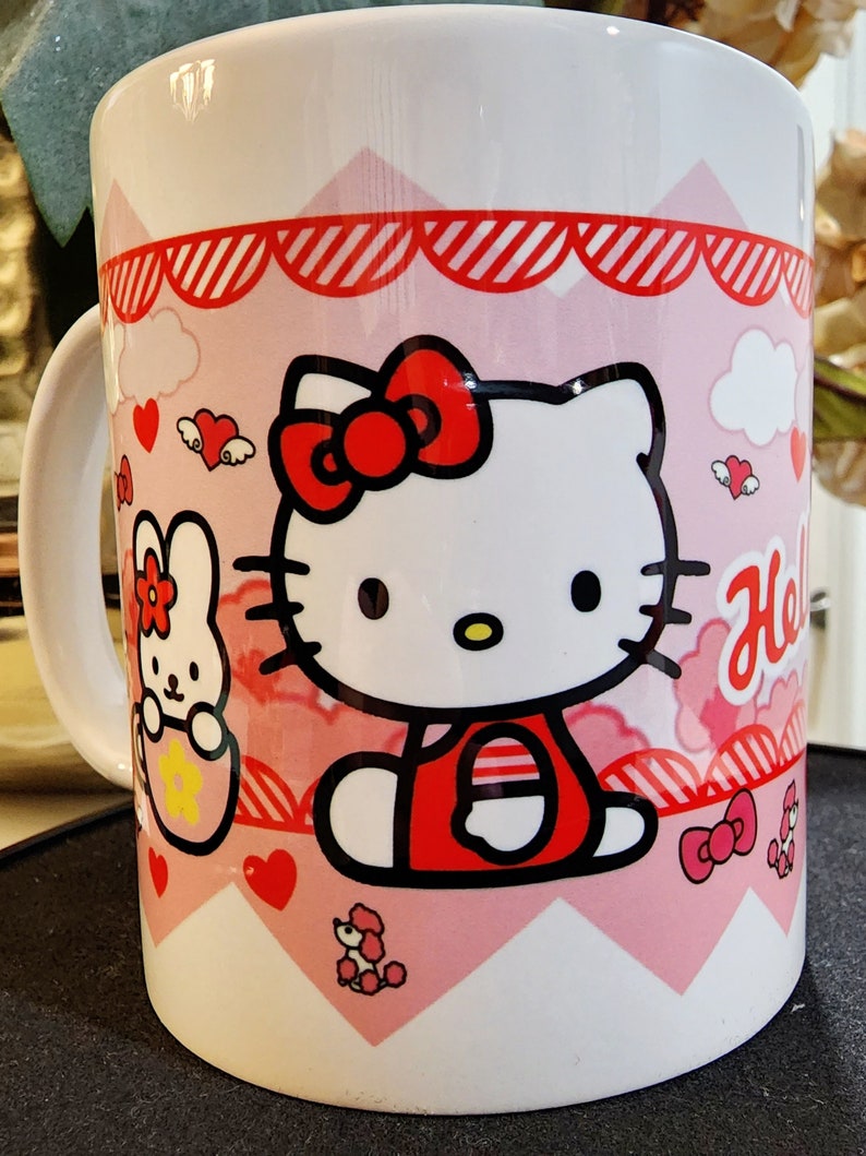 Hello Kitty Mug - 12oz Mug - Etsy