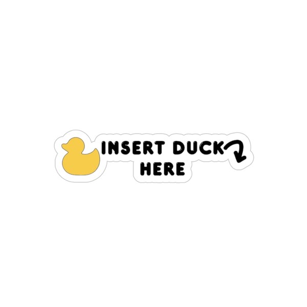 Insert Duck Here - Etsy